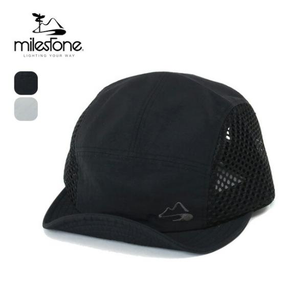 マイルストーン定番人気『MSC-010』の形（ジェットキャップ）と素材を継承し、ブランドロゴは小さく前面に、スローガン『LIGHTING YOUR WAY』はツバ裏ではなく、背面にさりげなく刺繍で落とし込むことにより、ランニングではもちろん...