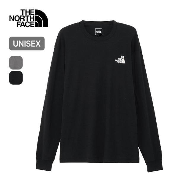 環境への想いを纏う、サステナブルコレクション長袖Tシャツ■ブランド名：THE NORTH FACE ■商品名：L／SズーピッカーTee ユニセックス ■商品型番：NT32658 ■カラー：スモークドパール【NT32658SP】,ブラック【N...