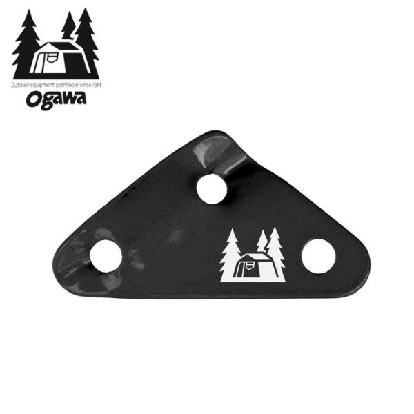 アルミ三角自在（ブラックカラー）大型テントやタープのメインの張り綱にお勧めです。り綱のテンションが緩みにくい3穴自在。■ブランド名：OGAWA■商品名：アルミ3角自在(3穴) 8個入り■商品型番：3166■サイズ：Φ4〜6mm ロープに対応...