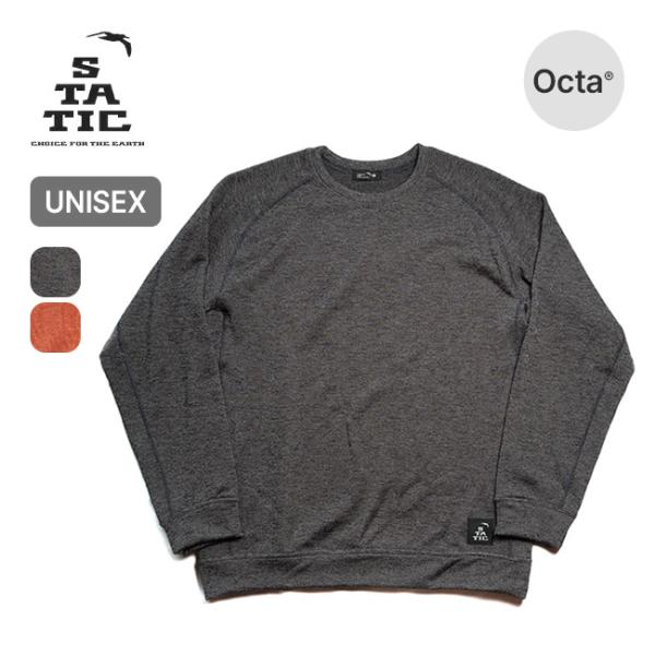 Octa とウールを掛け合わせた新しいベースレイヤー。■ブランド名：STATIC ■商品名：アローサルリラックスクルー ■商品型番：34205 ■カラー：ブラック,バターカップ ■サイズ：XS,S,M,L,XL ■素材：300g／m2 メリ...