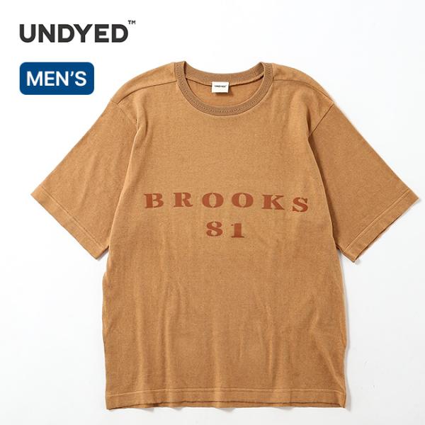 ■ブランド名：UNDYED ■商品名：18GG ニットソー S／S Tee(BROOKS81) ■商品型番：UNS25SKT009B ■カラー：タン ■サイズ：3（肩幅47cm、身幅55cm、着丈66cm、袖丈25cm） ■素材：オーガニッ...