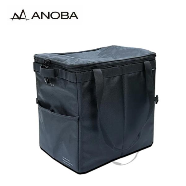 ギア収納バッグ・ゴミ箱としてもマルチに使えるバケツ型バッグ。■ブランド名：ANOBA ■商品名：マルチダストバケット ブラックエディション ■商品型番：AN118 ■カラー：ブラック ■サイズ：（約）36×27×H32cm ■素材：ポリエス...