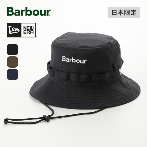 アウトドアシーンで活躍するアドベンチャーハット■ブランド名：Barbour×NEW ERA■商品名：アドベンチャー バブアー■商品型番：1487730■カラー：ザンザブラック,ザンザモス,ザンザネイビー■サイズ：■素材：本体／ナイロン 10...