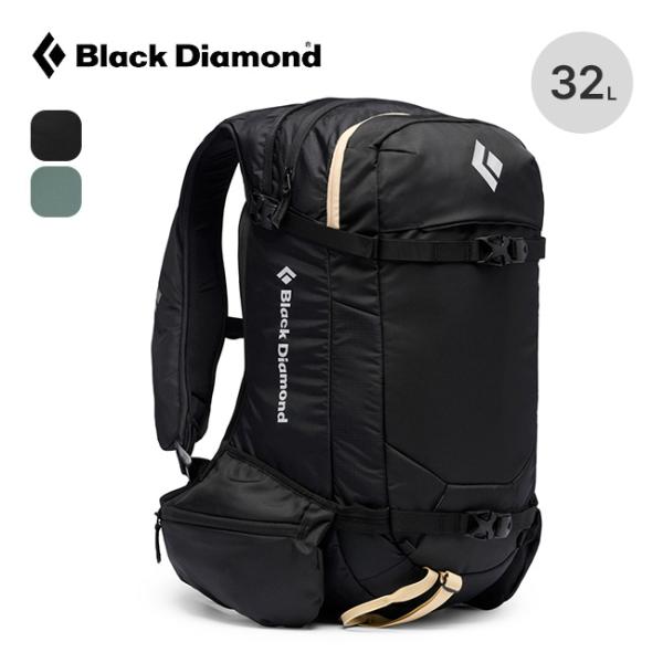 ■ブランド名：Black Diamond ■商品名：ドーンパトロール 32 ■商品型番：BD46223 ■カラー：ブラック,フォームグリーン ■サイズ：S／M,M／L ■素材：リサイクルポリエステル100% ■重量：1.17kg(M／L) ...