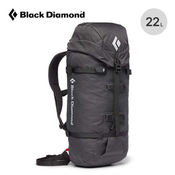 クライミングに不可欠な機能のみに的を絞ったシンプルなアルパインパック■ブランド名：Black Diamond ■商品名：スピード22 ■商品型番：BD54058 ■カラー：グラファイト ■サイズ：ワンサイズ ■素材：210d Xリップナイロ...