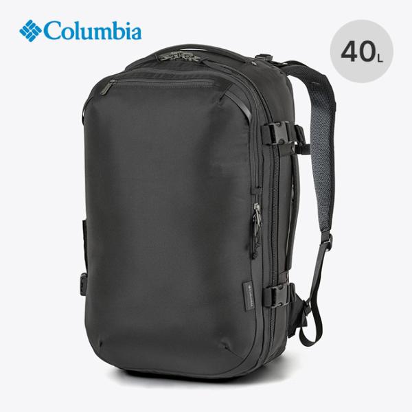 大容量で国内外の旅行に最適な40Lトラベル パック■ブランド名：Columbia ■商品名：タイガーブルック40Lトラベルバックパック ■商品型番：PU8721 ■カラー：ブラック【PU8721-010】 ■サイズ：55cm × 30cm ...