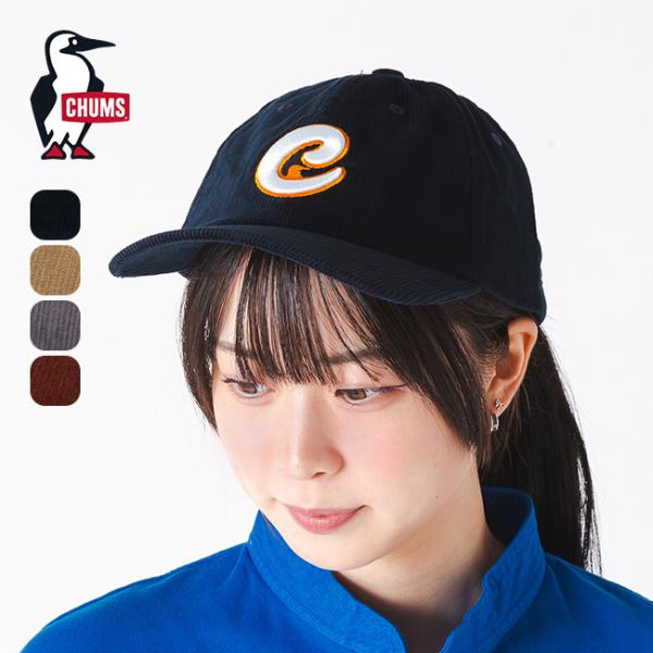 CHUMSの頭文字「C」の立体刺繍がアクセント、秋冬らしい表情が魅力のコーデュロイ素材のキャップ■ブランド名：CHUMS ■商品名：コーデュロイCキャップ ■商品型番：CH05-1449 ■カラー：ネイビー【CH05-1449-N001】,...
