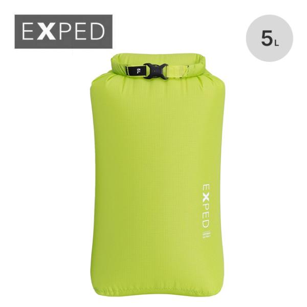 明るい色の防水かつ超軽量半透明ドライバッグ■ブランド名：EXPED ■商品名：ドライバッグウルトラ5 ■商品型番：397472-B11 ■カラー：ー ■サイズ：31 × 17 × 12 cm ■素材：ー ■重量：28 g ■容量：5 L ■...