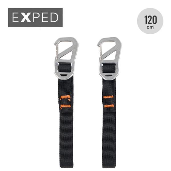バックパックやカヤックのドライバッグにギアを簡単に固定できる便利なストラップ■ブランド名：EXPED■商品名：ACCストラップ ULクリップ 120cm(2本セット)■商品型番：396571-B11■カラー：ー■サイズ：幅1cm×長さ120...