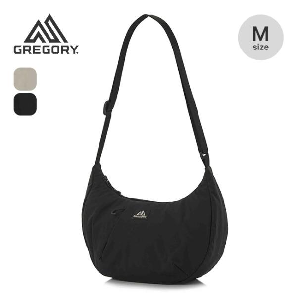 軽やかで、必要なものをすっきり収納できるショルダーバッグ■ブランド名：GREGORY ■商品名：スージーハーフムーンショルダーＭ ■商品型番：― ■カラー：クリームブリュレ【157290A775】,エボニーブラック【1572901318】 ...
