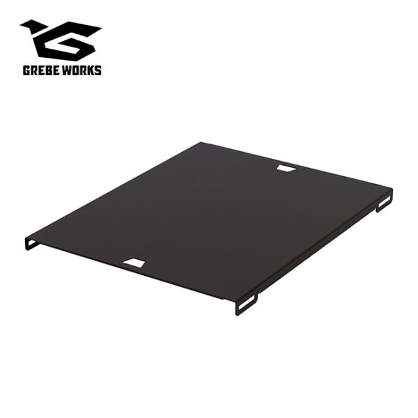 大人気のワンタッチバケットにピッタリハマる天板■ブランド名：GREBE WORKS ■商品名：ワンタッチバケットテーブル ■商品型番：OBT-PL001 ■カラー：プレイン ■サイズ：335mm×265mm×17mm■素材：鉄(粉体塗装)■...