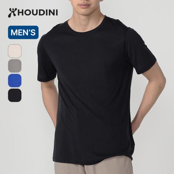 柔らかく滑らかで非常に着心地の良いTシャツ■ブランド名：HOUDINI ■商品名：ツリーTee メンズ ■商品型番：840048 ■カラー：サンドストーム【840048-148】,グリーンネス【840048-207】,トライブブルー【840...