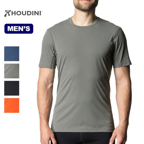 ■ブランド名：HOUDINI■商品名：ペースエアーTee メンズ■商品型番：860019■カラー：サミットブルー【860019-313】,ガイザーグレー【860019-696】,トゥルーブラック【860019-900】,サンセットオレンジ【...