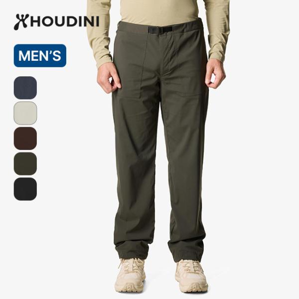軽量で伸縮性と耐久性に優れ、アウトドアに適した機能的なパンツ■ブランド名：HOUDINI ■商品名：リキッドチョアパンツ メンズ ■商品型番：860061 ■カラー：ビッグバンブルー【860061-700】,フォギーマウンテン【860061...