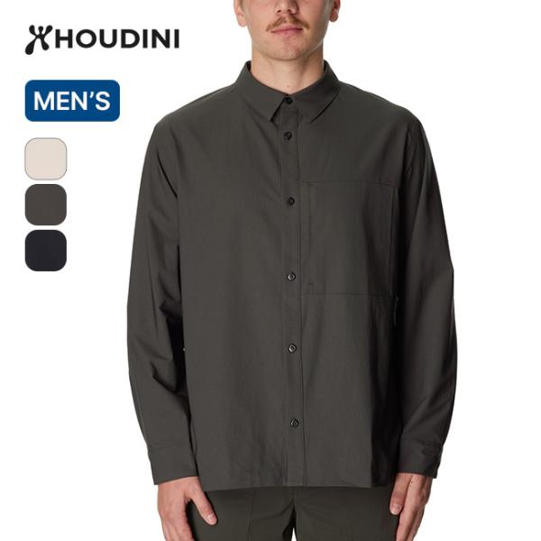 柔らかく超軽量で、暑い気候に最適なロングスリーブシャツ■ブランド名：HOUDINI ■商品名：シンビオフィールドシャツ メンズ ■商品型番：860060 ■カラー：フォギーマウンテン【860060-191】,グリーンイリュージョン【8600...