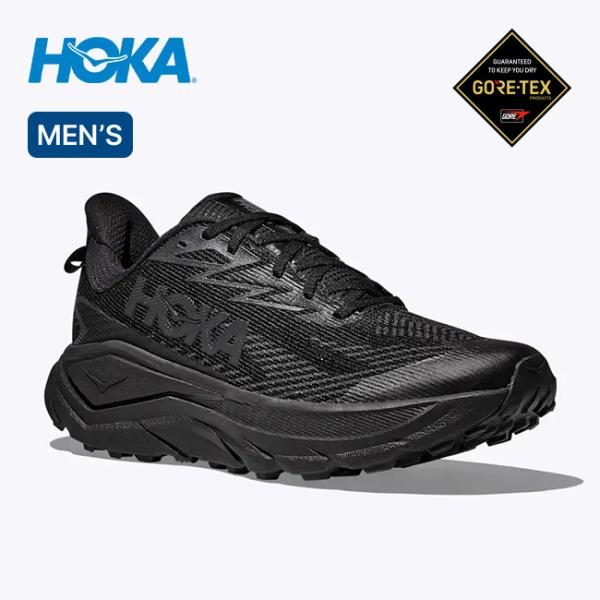 ■ブランド名：HOKA ■商品名：チャレンジャー8 GTX メンズ ■商品型番：1171958 ■カラー：ブラック／カーボンブラック【1171958-BBNB】 ■サイズ：7(25cm),7.5(25.5cm),8(26cm),8.5(26...