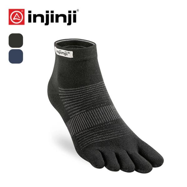 ■ブランド名：injinji■商品名：ランOWミニクルー■商品型番：282130■カラー：ブラック【282130-BLA】,ネイビー【282130-NVY】■サイズ：S（23-25cm）,M（25.5-27cm）,L（27.5-29cm）■...