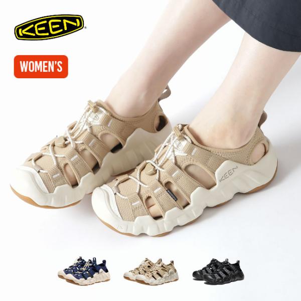夏の定番"NEWPORT"をアップグレードした、靴を超えたサンダル■ブランド名：KEEN ■商品名：ハイパーポートH2【ウィメンズ】 ■商品型番：― ■カラー：ネイバルアカデミー／ワックスイエロー【1031752】,チップマンク／バーチ【1...