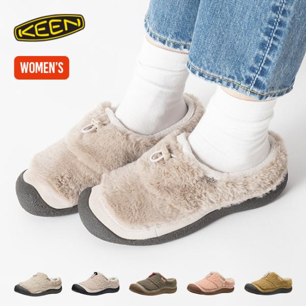足元を暖かく包み込む、リラックスシューズの進化形■ブランド名：KEEN■商品名：ハウザー3 スライド【ウィメンズ】■商品型番：―■カラー：シルバーライニング／キャンティーン【1029434】,プラザトープ／ブラック【1029437】,ブリン...