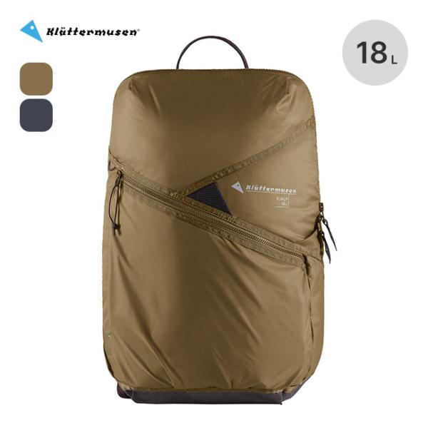 ミニマルな軽量タウンユースデイパック■ブランド名：KLATTERMUSEN ■商品名：ギャルプ18L ■商品型番：40456U21 ■カラー：オリーブ【40456U21-510】,インディゴブルー【40456U21-657】 ■サイズ： H...