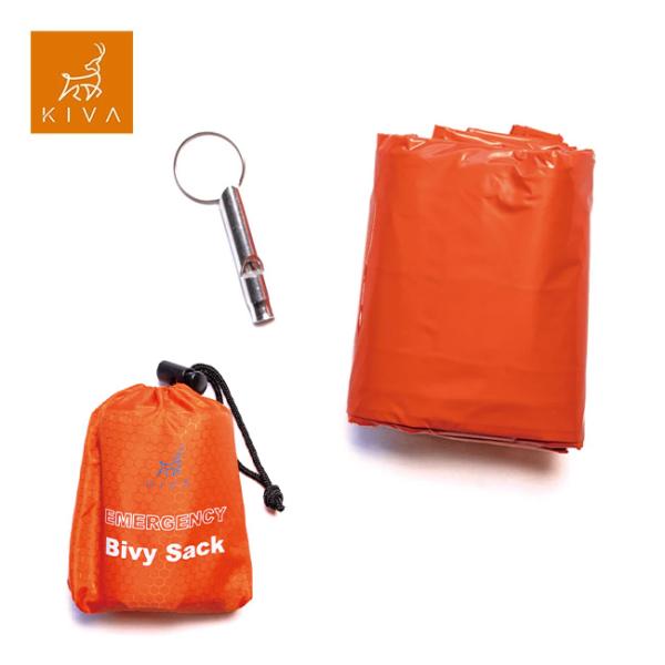 ■ブランド名：KIVA OUTDOORS ■商品名：エマージェンシービビィバッグ ■商品型番：BVY001 ■カラー：ー ■サイズ：213 × 91 cm ■収納サイズ：10.5 × 9 × 2.5 cm ■素材：ー ■重量：70g ■生産...