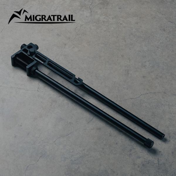 ■ブランド名：MIGRATRAIL ■商品名：フィットハンガー ブラックタイプ ■商品型番：C0111 ■カラー：ー ■サイズ：L345ｘW64ｘD33（mm） ■素材：アルミニウム合金 ■重量：180g ■生産国：ー ミグラトレイル フィ...