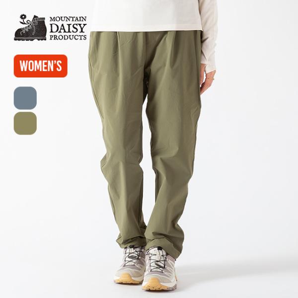 お転婆でありながら、上品さも兼ね備えたハイキング用パンツ。■ブランド名：MOUNTAIN DAISY PRODUCTS ■商品名：マイベーシックパンツ コーデュラ4ウェイストレッチ ■商品型番：MDP25208 ■カラー：灰青,灰緑 ■サイ...