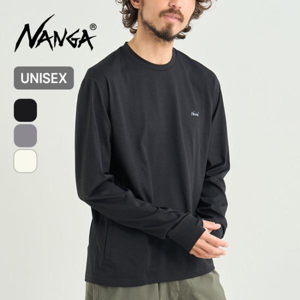 夏のアウトドア環境で活躍する、水陸両用ラッシュガード■ブランド名：NANGA■商品名：エアフレックスL／Sラッシュガード■商品型番：N2500-1L519A■カラー：ブラック,グレー,ホワイト■サイズ：S,M,L,XL■素材：ポリエステル■...