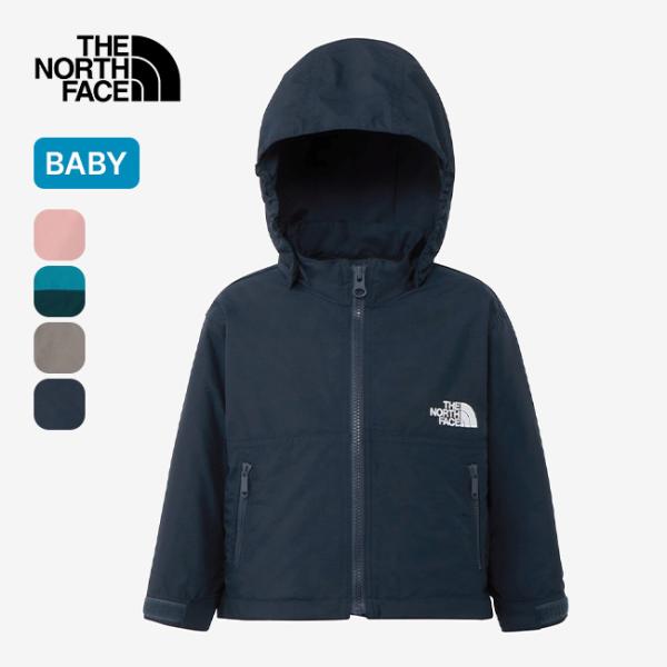 ナイロン生地にはっ水加工を施した、定番のウインドブレーカーのベビーモデル■ブランド名：THE NORTH FACE■商品名：コンパクトジャケット【ベビー】■商品型番：NPB22510■カラー：プリムローズ【NPB22510PR】,リストラテ...