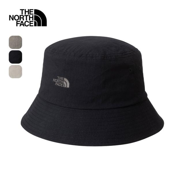 質感のしっかりしたナイロン生地で仕立てた、ナチュラルな風合いのハット■ブランド名：THE NORTH FACE ■商品名：ジオロジーエンブロイドハット ■商品型番：NN02433 ■カラー：フォールンロック【NN02433FR】,ブラック【...