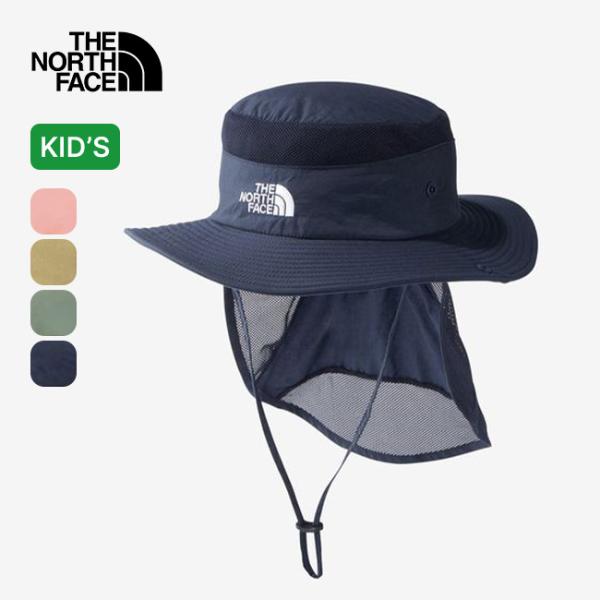 紫外線から頭部を守るサンシールドハット■ブランド名：THE NORTH FACE ■商品名：サンシールドハット【キッズ】 ■商品型番：NNJ02521 ■カラー：コーラルクラッシュ【NNJ02521CH】,クラシックカーキ【NNJ02521...