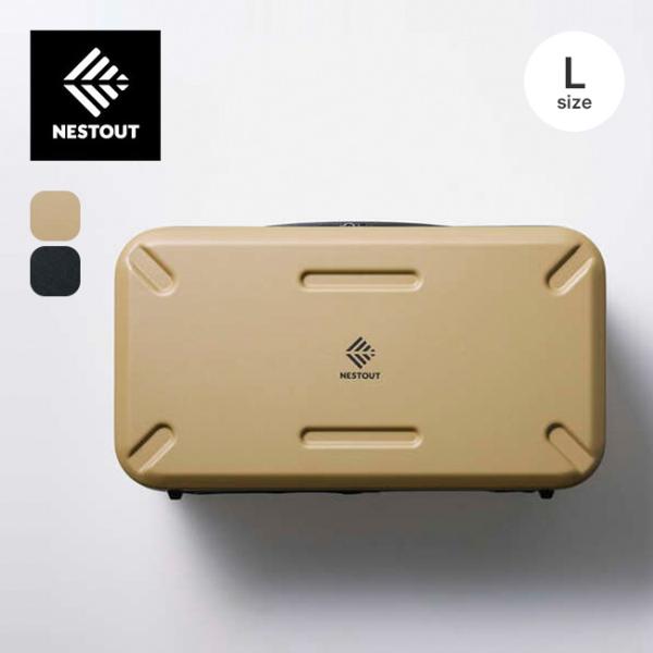 大切なギアをしっかりと保護する収納性が高いアウトドア用ギアケース(Lサイズ)■ブランド名：NESTOUT ■商品名：ギアケース L ■商品型番：BM-NESTGC1L ■カラー：ベージュ【BM-NESTGC1LBE】,ブラック【BM-NES...