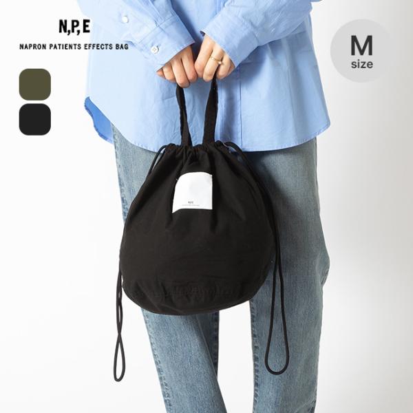 ミリタリーライクなタフさと、日常に馴染むデザイン性を両立したバッグ■ブランド名：N.P.E NAPRON PATIENTS EFFECTS BAG ■商品名：ミリタリーペイシェントバッグ M ■商品型番：NPE01-9020M ■カラー：オ...