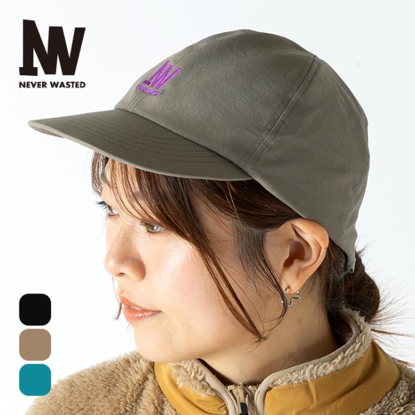 シンプルなデザインにブランドらしい遊び心を加えた万能キャップです。■ブランド名：NEVER WASTED ■商品名：NWキャップ ■商品型番：NW02 ■カラー：ブラック,ベージュ,エメラルド ■サイズ：頭周り54cm〜59cm、ツバ6.5...