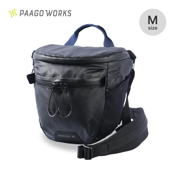 より強く、より軽く進化した、フィールドに持ち出したくなるカメラバッグ。■ブランド名：PaaGo WORKS ■商品名：フォーカスM ■商品型番：HB605 ■カラー：ブラック【HB605BLK】 ■サイズ：200×120×180mm ■素材...