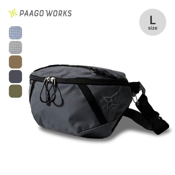 登山中に必要な物を常に身につけておける、進化したユーティリティバッグのLサイズ。■ブランド名：PaaGo WORKS ■商品名：スイッチL ■商品型番：― ■カラー：ブルー【HB502BLU】,グレー【HB502GRY】,ダークベージュ【H...
