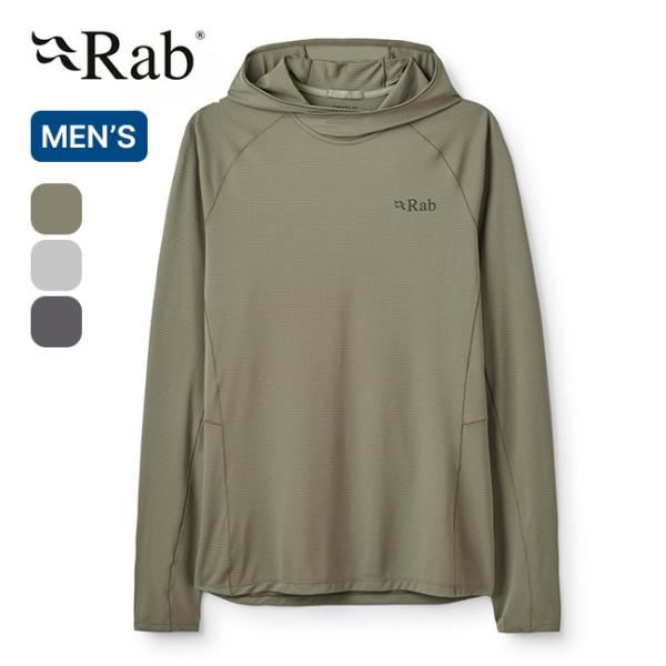 肌寒い朝のレイヤーとして、あるいはTシャツだけでは物足りないときの軽い防寒に最適な軽量フーディー■ブランド名：Rab ■商品名：ソニックフーディー メンズ ■商品型番：QCC-51 ■カラー：ライトカーキ,ライトジンク,グラフェン ■サイズ...