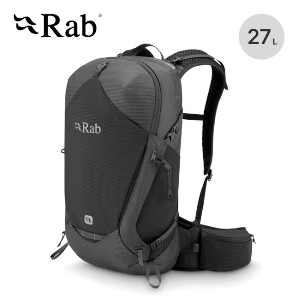 優れた汎用性を備え、マルチアクティビティに対応する万能モデル■ブランド名：Rab ■商品名：プロティウム27 ■商品型番：QAP-62 ■カラー：アンスラサイト ■サイズ：MLG(58×28×26cm) ■背面長：48〜53cm ■素材：1...