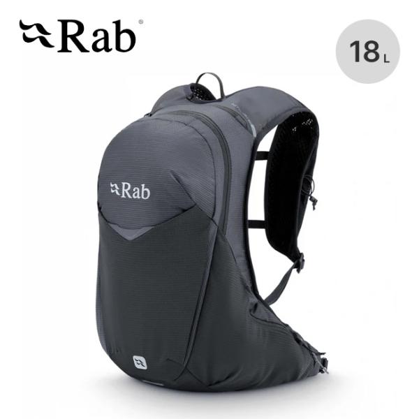 ■ブランド名：Rab ■商品名：ニトロン18 ■商品型番：QAP-68 ■カラー：アンスラサイト ■サイズ：M(47×25×20cm) ■背面長：48cm ■素材： 生地1／100D ROBIC  ナイロンリップストップ（HydroShie...