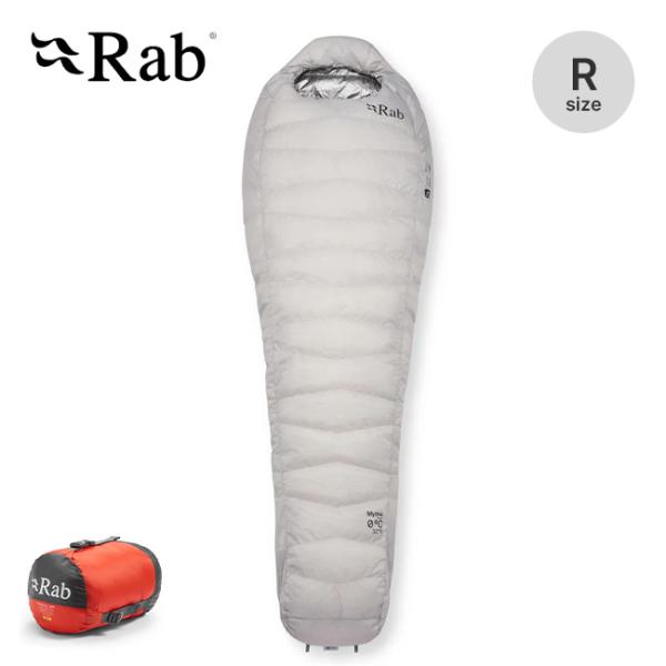 超軽量・高保温を両立した、春のスピードミッション向けスリーピングバッグ■ブランド名：Rab ■商品名：ミシック0C／32F ■商品型番：QSN-24 ■カラー：ダークピューター ■サイズ：レギュラーレフトジップ ■収納サイズ：16×30cm...