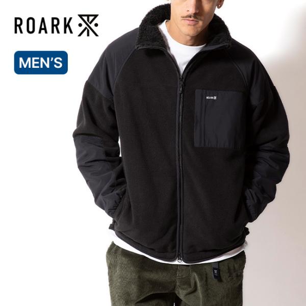 ROARK定番のフリース、GEN3シリーズをアップデート■ブランド名：ROARK ■商品名：GEN3フリースS／Cジャケット2.0 ■商品型番：RJJ1160-BLK ■カラー：ブラック【RJJ1160-BLK】 ■サイズ：M,L,XL ■...