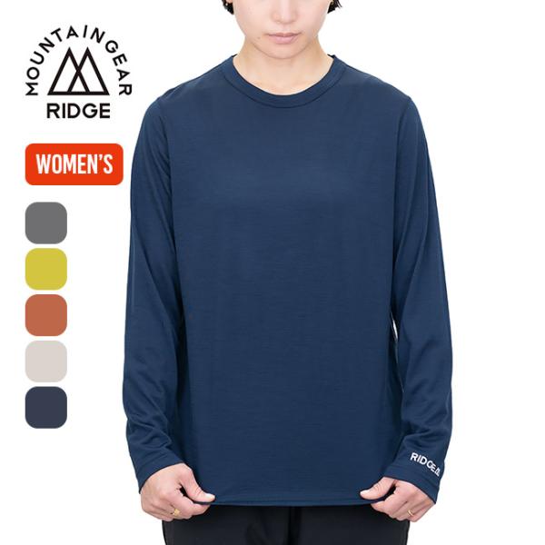 ■ブランド名：RIDGE MOUNTAIN GEAR ■商品名：メリノベーシックロングスリーブTee【ウィメンズ】■商品型番：― ■カラー：ヘザーチャコール,サンリットメドウ,バーントシナモン,ホワイトクリーム,オーシャンアビス ■サイズ：...