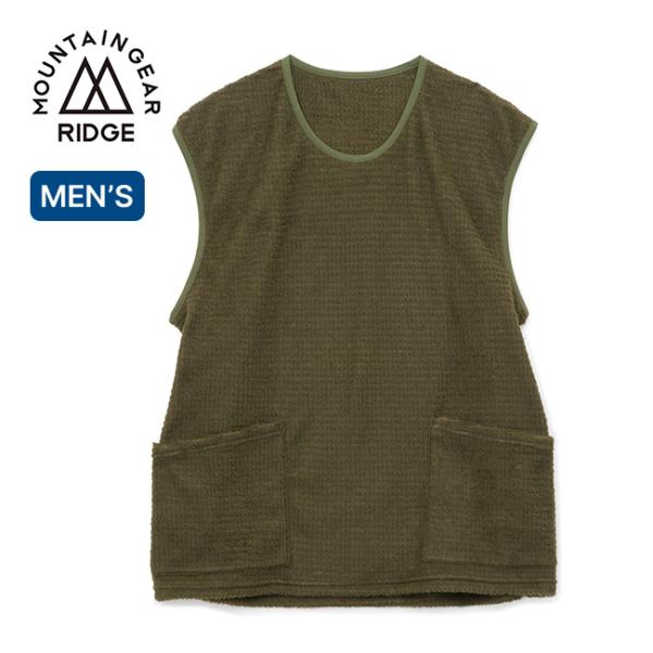 「きちんと温かい」そんなベストが作りたかったのです。■ブランド名：RIDGE MOUNTAIN GEAR ■商品名：アルファブースターベストメンズ ■商品型番：― ■カラー：モスストーン ■サイズ：L ■素材：Polartec Alpha ...