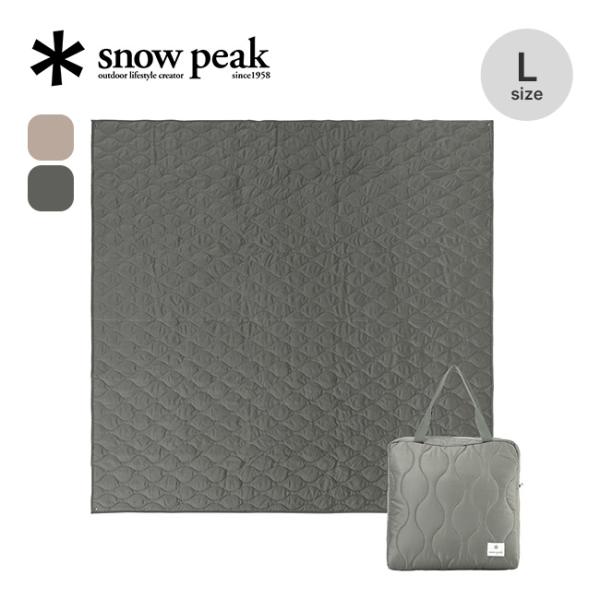 より手軽に、より快適に。レジャーシーンで活躍するピクニックラグ■ブランド名：snow peak■商品名：ピクニックラグ L■商品型番：TM-382■カラー：ブラウン【TM-382R-BR】,グレー【TM-382R-GY】■サイズ：L 197...