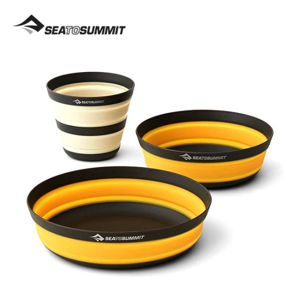 ULカップ、ULボウルM、ULボウルLをセットにしたソロハイカー向けセット。■ブランド名：SEA TO SUMMIT ■商品名：フロンティアULディナーウェア[1P]3点セット ■商品型番：ST84158 ■カラー：ー ■サイズ： ULカッ...