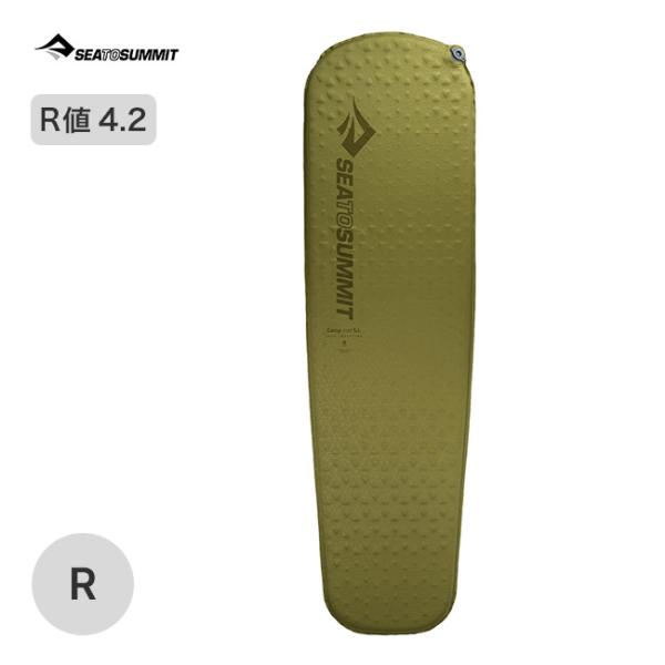 ■ブランド名：SEA TO SUMMIT■商品名：キャンプマットS.I. レギュラー■商品型番：ST81105■カラー：オリーブ■サイズ：183×51cm (収納時)径16×26cm■素材：-■重量：780g■生産国：-■厚さ：3.8cm■...
