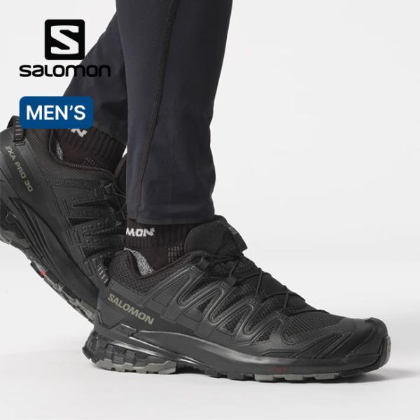 あらゆるコンディションで高い耐久性と安定性を発揮するシューズ■ブランド名：SALOMON ■商品名：XAプロ3DV9 メンズ ■商品型番：― ■カラー：ブラック／ファントム／ピューター【L47271800】 ■サイズ：26cm,26.5cm...