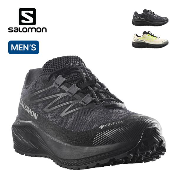 快適で柔らかく通気性に優れたランニングシューズ■ブランド名：SALOMON ■商品名：エアロフローグラベルGTX メンズ ■商品型番：― ■カラー：アスファルト／ブラック／クラウドバースト【L49256500】,バニラアイス／ブラック／アシ...
