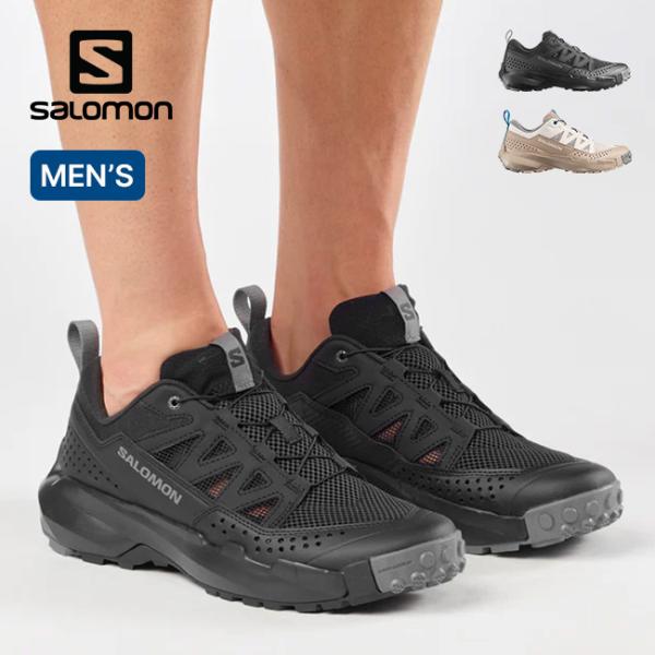 水の中でも外でも確実なグリップのシューズ■ブランド名：SALOMON ■商品名：テランフィビアン メンズ ■商品型番：― ■カラー：ブラック／ブラック／キャッスルロック【L49144000】,レイニーデイ／デザートタン／ミコノスブルー【L4...