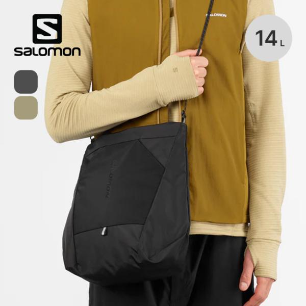 丈夫で実用的、そしてデザインもシンプルな ACS トートバッグ■ブランド名：SALOMON ■商品名：ACSパッカブルトートバッグ ■商品型番：― ■カラー：ブラック【LC2709600】,ディープライケングリーン／ティー【LC286860...
